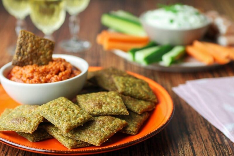 Crackers au brocoli ig bas 🥦